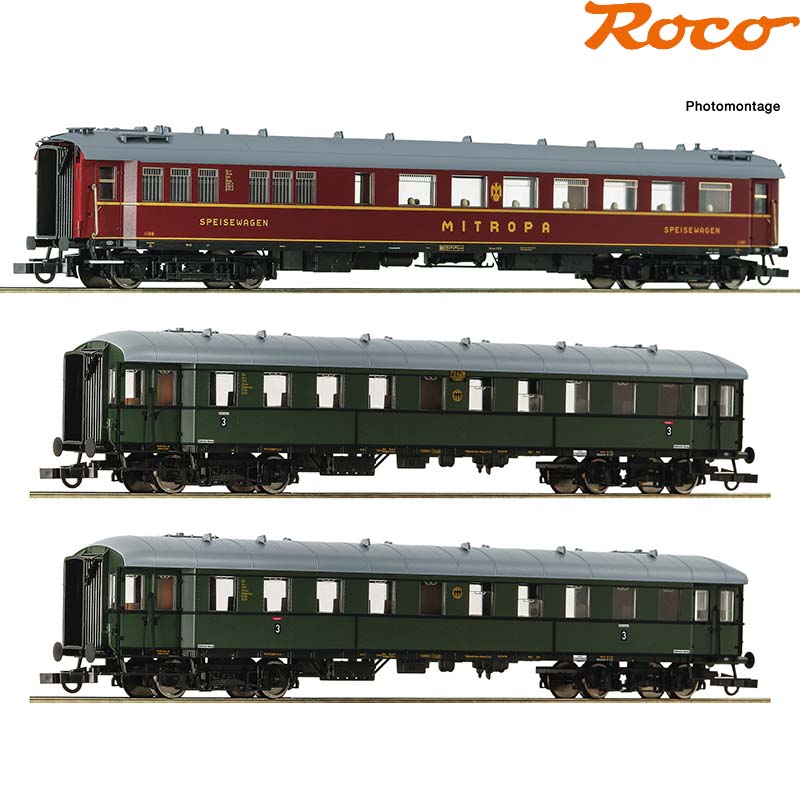 H0 Roco 6200057 Set Zwickauer Traditionszug DR 3ks | RK MODEL