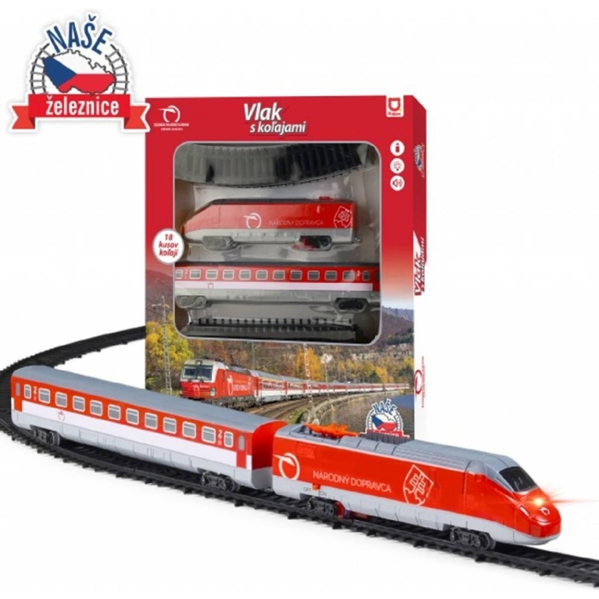 Rappa Vlak - set ŽSSK 24003 zvuk | RK MODEL